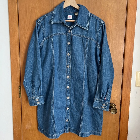 Levi's | Dresses | Nwt Levis Shay Denim Dress L | Poshmark